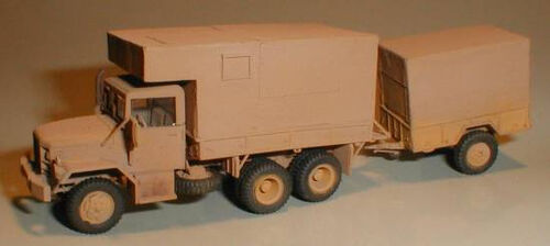MR Modellbau 87008 US M35 with trailer - Improvised Shelters (for Roco Models kits)