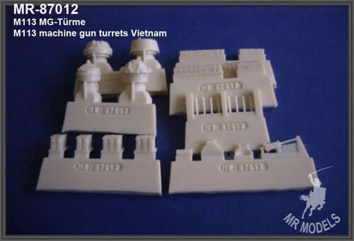MR Modellbau 87012 M113 Machine Gun Turrets US Army 'Vietnam' (For Roco Kits)