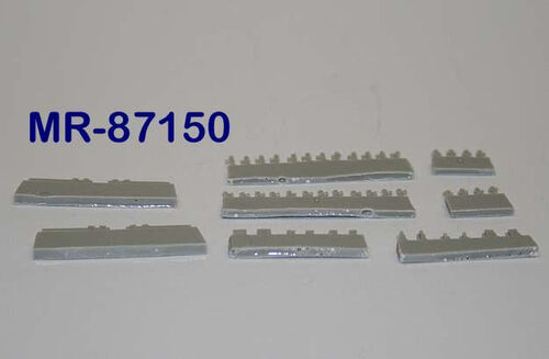 MR Modellbau 87150 Smoke Mortars New Pattern for Leopard 2 (for 2 models)
