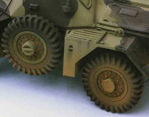 Flightpath UK P35002 Replacement Wheel Set for Airfix Ferret Scout Car Mk.2