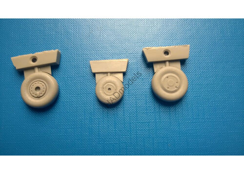 HAD Models 248002 Sukhoi Su-17 / Su-22 - Wheel Set (for Kitty Hawk Model kits)