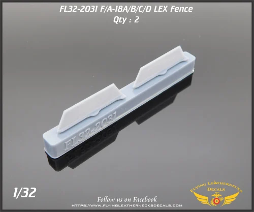 Flying Leathernecks 32-2031 McDonnell Douglas F/A-18 A/B/C/D Hornet - LEX Fence (2 pcs)