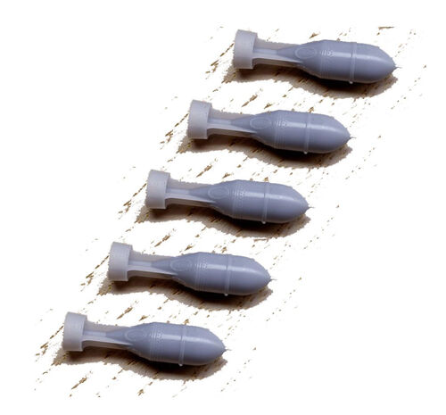 Airone Hobby AHL72087 Italian Bombs Set II - includes 5x250kg bombs