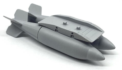Aircraft In Miniature Ltd TWC32070 Panavia Tornado Full Load - 8 x 1000lb bombs & 4 x twin carriers (for Revell kits)