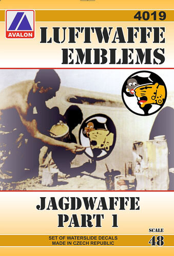 Avalon 4019 Luftwaffe Fighter Unit Emblems - Jagdwaffe Part 1