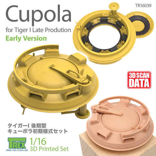 T-Rex Studio 16039 Tiger I Late Production Cupola Early Version
