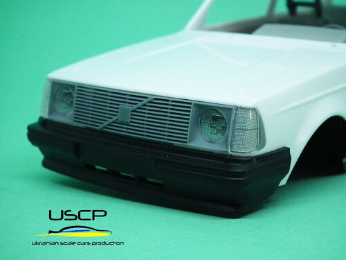 Ukrainian Scale Cars Production (USCP) 24A075 Volvo 240 Early Type Grill (Beemax/NuNu)