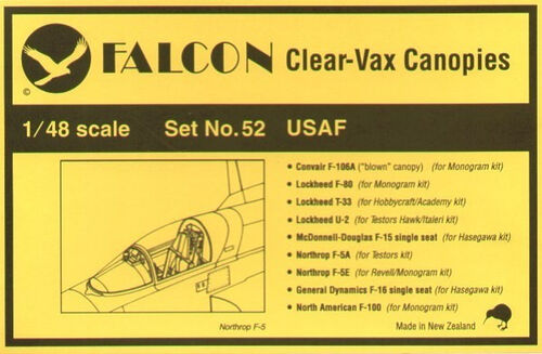 Falcon Model V5248 USAF Post 1950's