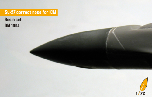 Dream Model DM1004 Su-27 correct nose for ICM