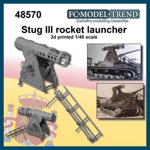 FC ModelTrend 48570 Stug III Rocket Launcher