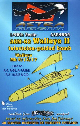 Daco Products ASR4802 AGM-62 Walleye II television-guided bomb