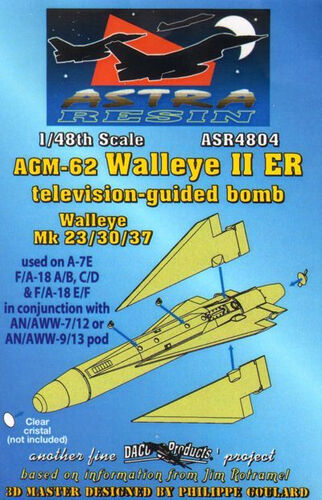 Daco Products ASR4804 AGM-62 Walleye II ER television-guided bomb