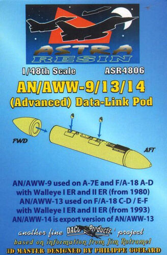 Daco Products ASR4806 AN/AWW-9/13/14 (Advanced) Data-Link Pod