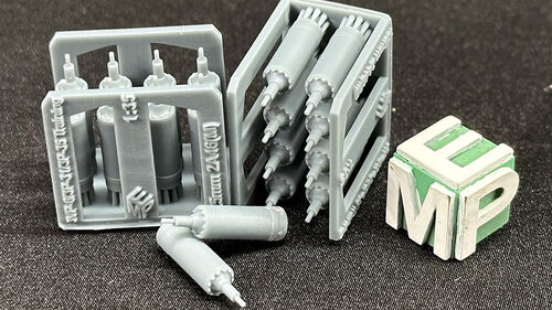 EMP3D 35041111 Amunicja 125mm (2A46) - 3VP-6 / 3P-31 / 3P-35 - 10 Sztuk