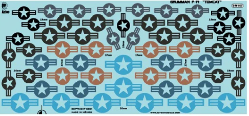 Aztec G48010 Grumman F-14 Tomcat - National Insignia (Part 2)