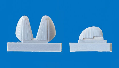 Sun Details R4412 Curtiss H-75/Mohawk III/P-36 - control surfaces (designed to be used with MARK I Models kits)