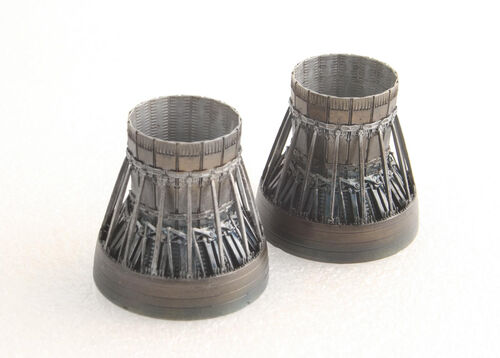 MK1 Design A72008 McDonnell-Douglas F-15 C/D/E/K Eagle - P&W Exhaust Nozzle Set - Closed(designed to be used with Academy kits)