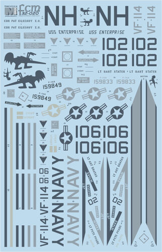 FCM 32020 Grumman F-14 A Tomcat - VF-114 Aardvarks (Part 1)