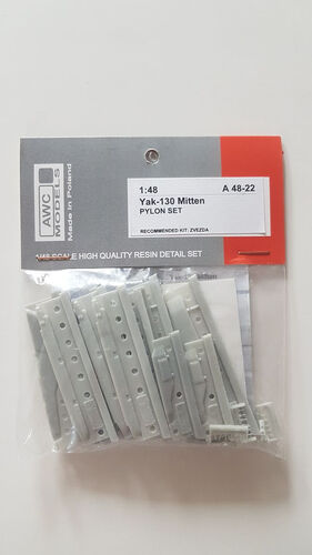 AWC-MODEL A48-22 Yakovlev Yak-130 - Pylon Set (for Zvezda Kit)
