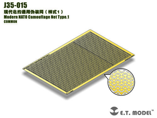 ET Model J35-015 Modern NATO Camouflage Net Type 1