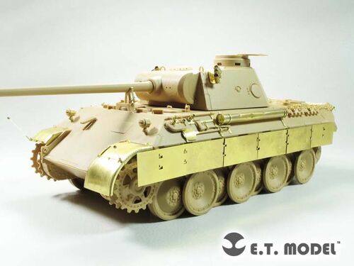 ET Model EA35-114 German Panther D - Fenders & Side Skirts (for Tamiya kits)