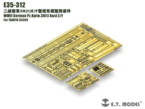 ET Model E35-312 German Pz.Kpfw.38(t) Ausf.E/F (for Tamiya 35369)