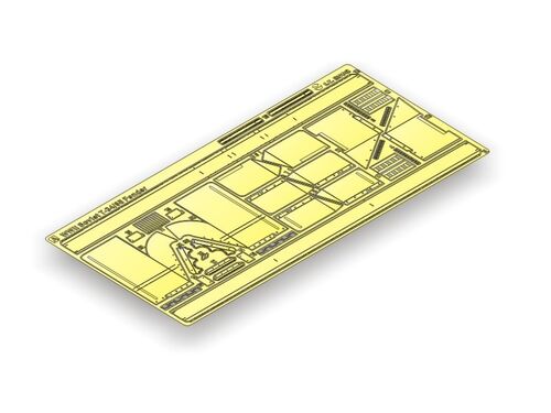 ET Model E35-021 Soviet Medium Tank T-34/85 - Fenders (for AFV Club 35S56)