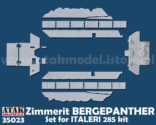 Atak Model 35023 Zimmerit Bergepanther (for Italeri kits)