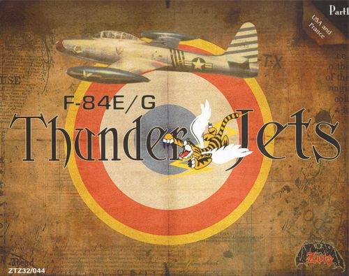 Zotz Decals 32044 Republic F-84 E/G Thunderjet (2 schemes)