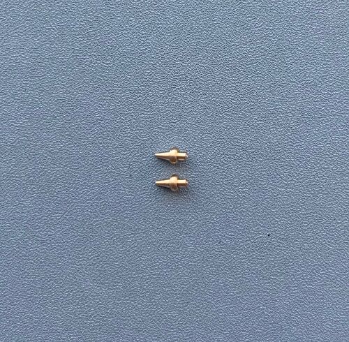 CNC Micro Turning A32215 Lockheed-Martin F-16 - static pressure pipe (2 brass parts)