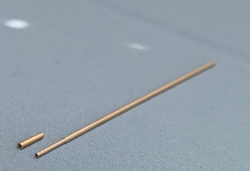 CNC Micro Turning A32193 Messerschmitt Bf 110 D-1 / D-3 - pitot pipes (designed to be used with Dragon and Revell kits)