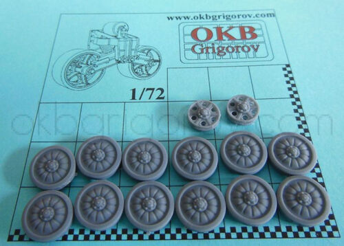 OKB Grigorov S72528 Wheels For MT-LB, Type 1