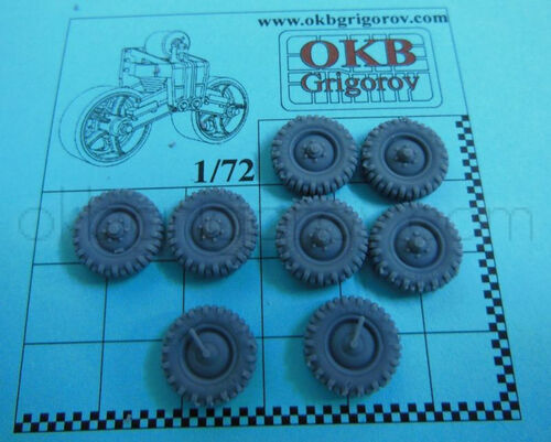 OKB Grigorov S72534 Wheels For Mercedes G4, Dunlop Special, Late Rims