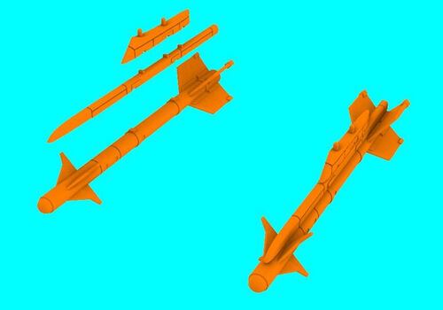 LF Models 3D7214 MAA-1 Piranha Missile (2pcs)