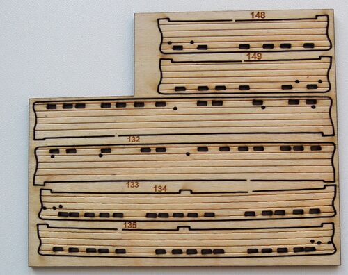 HiSModel D001-CH Victory - Wooden Chanels