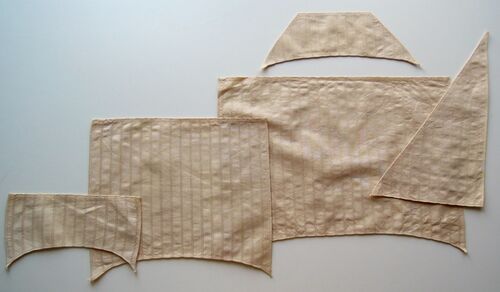 HiSModel S422 Santa Marie - set of sails for model Mantua