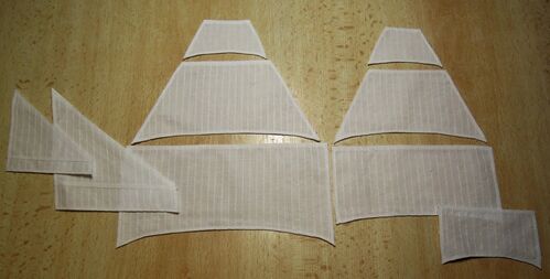 HiSModel S421 Revenge - set of sails