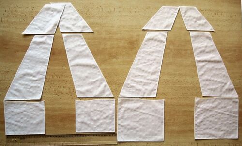 HiSModel S419s Victory - set of Studding sails