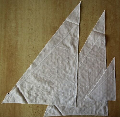 HiSModel S416 Indiscret - set of sails