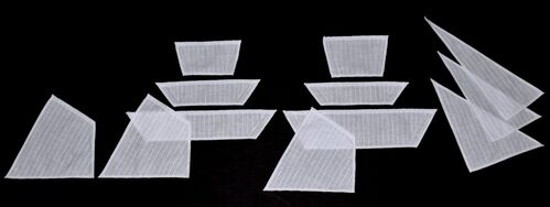 HiSModel S123f Kearsarge - set of Furled sails