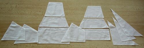 HiSModel S123 Kearsarge - set of sails