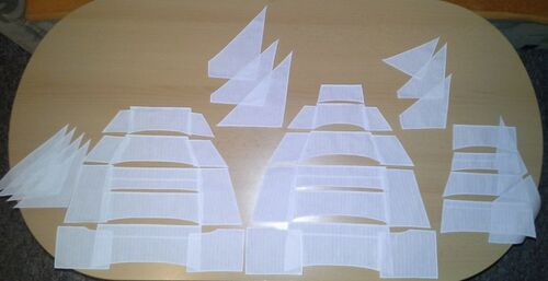 HiSModel S084 Thermopylae - set of sails