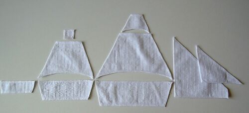 HiSModel S063 Revenge - set of sails