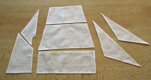 HiSModel S030 Occident / Sirius - set of sails