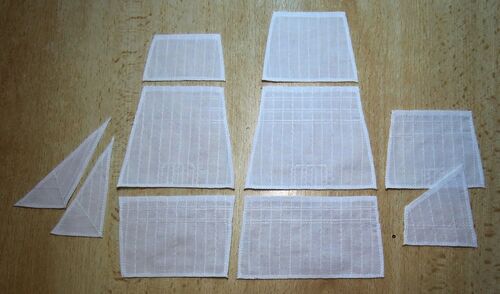 HiSModel S005 Bounty - set of sails