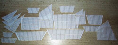 HiSModel S001f Victory set for fured sails