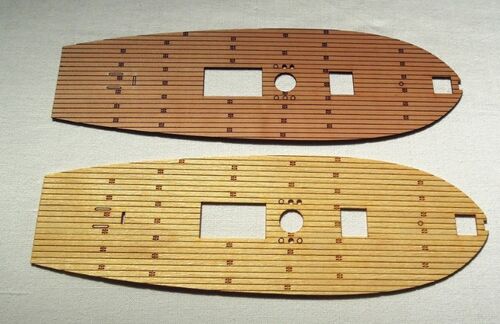 HiSModel D147-B Caravela Portuguesa - Beech wooden deck