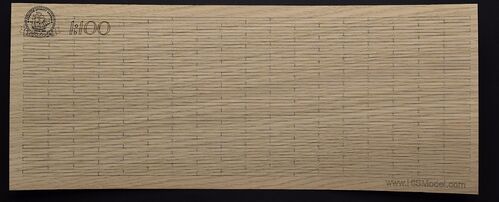 HiSModel D100-B Wooden deck - Beech