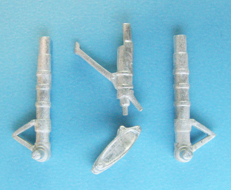 Scale Aircraft Conversions 48221 de Havilland Vampire - Landing Gear (designed to be used with Trumpeter kits)