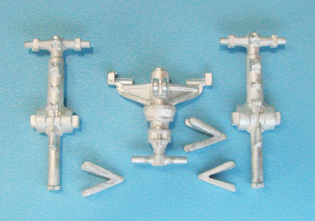 Scale Aircraft Conversions 48220 Agusta-Westland Merlin HC.3 - Landing Gear (designed to be used with Airfix kits)